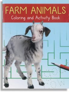 Farm Animals Mini Coloring and Activity Book | PrairieView Press